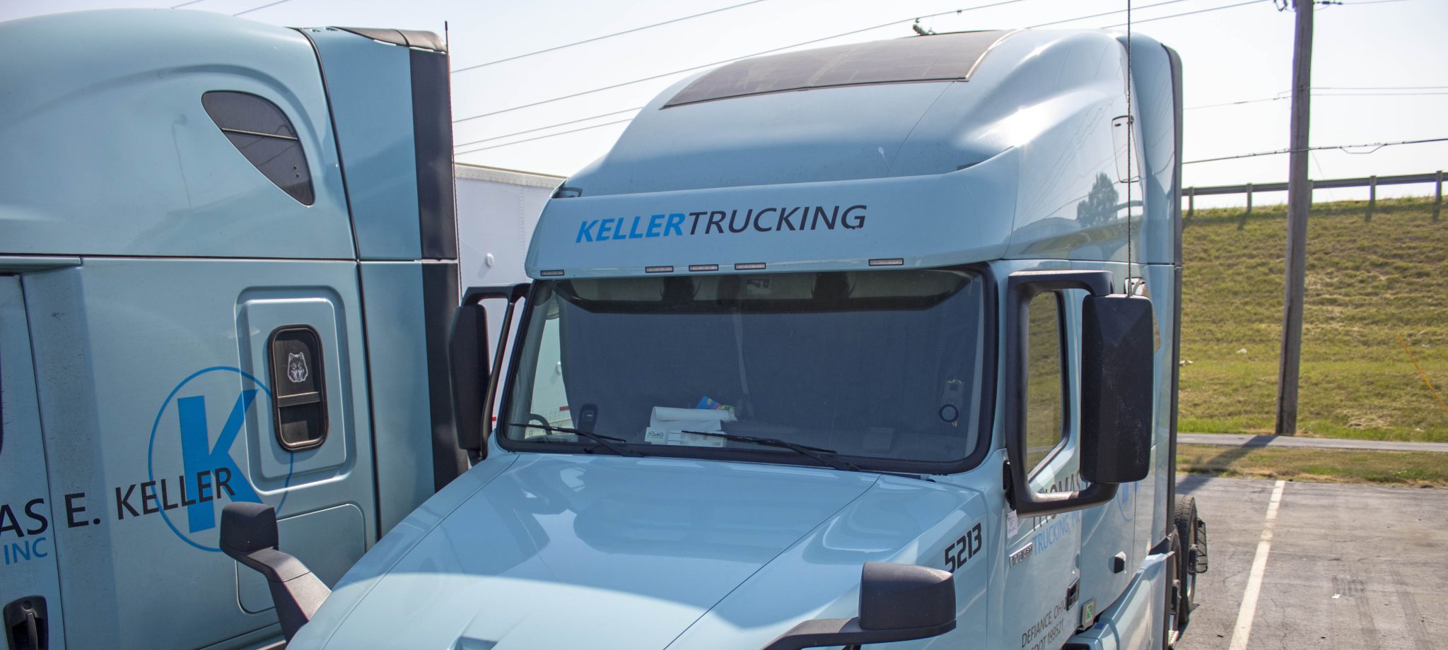Solar Energy: Volvo Tractors with Solar Panels - Keller Trucking